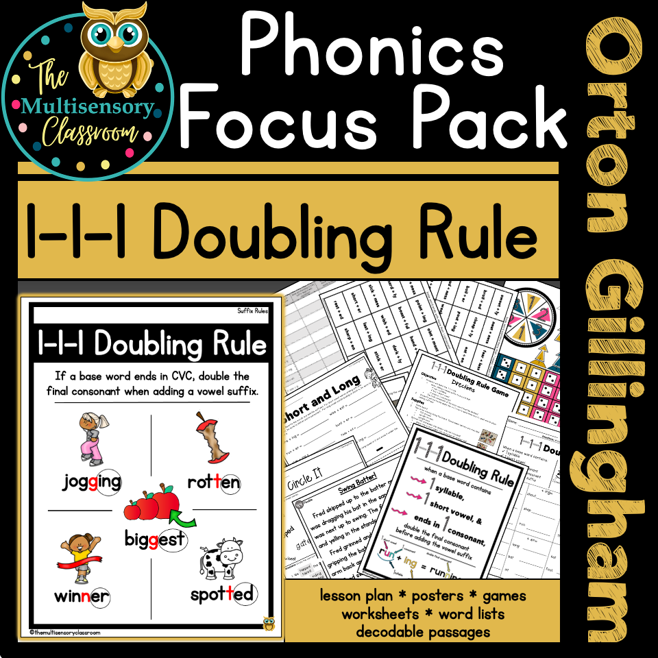 1-1-1 Doubling Rule (TMC Phonics Focus Pack (4.4-4.5) - www ...